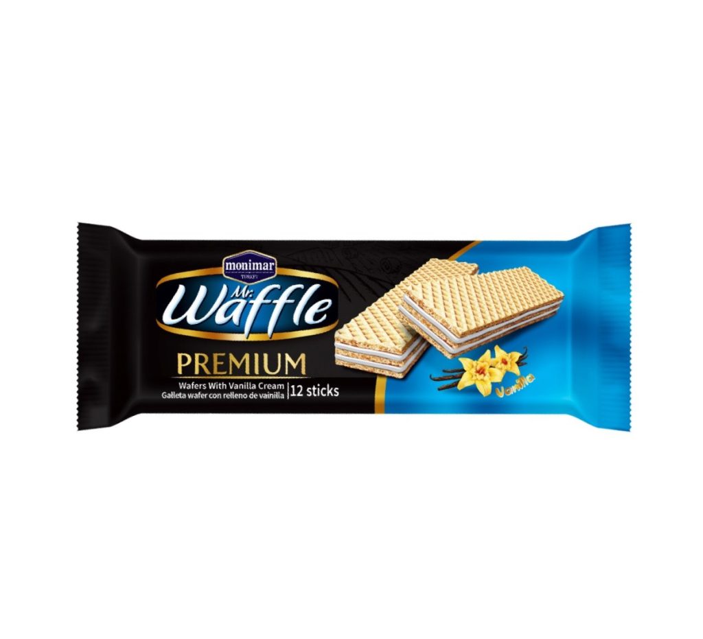Mr Waffle wafers with vanilla cream - Monimar